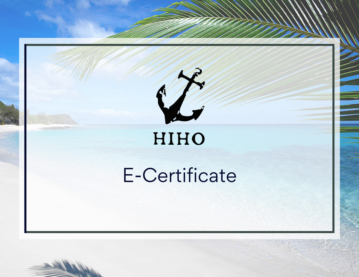E-Certificates – HIHO