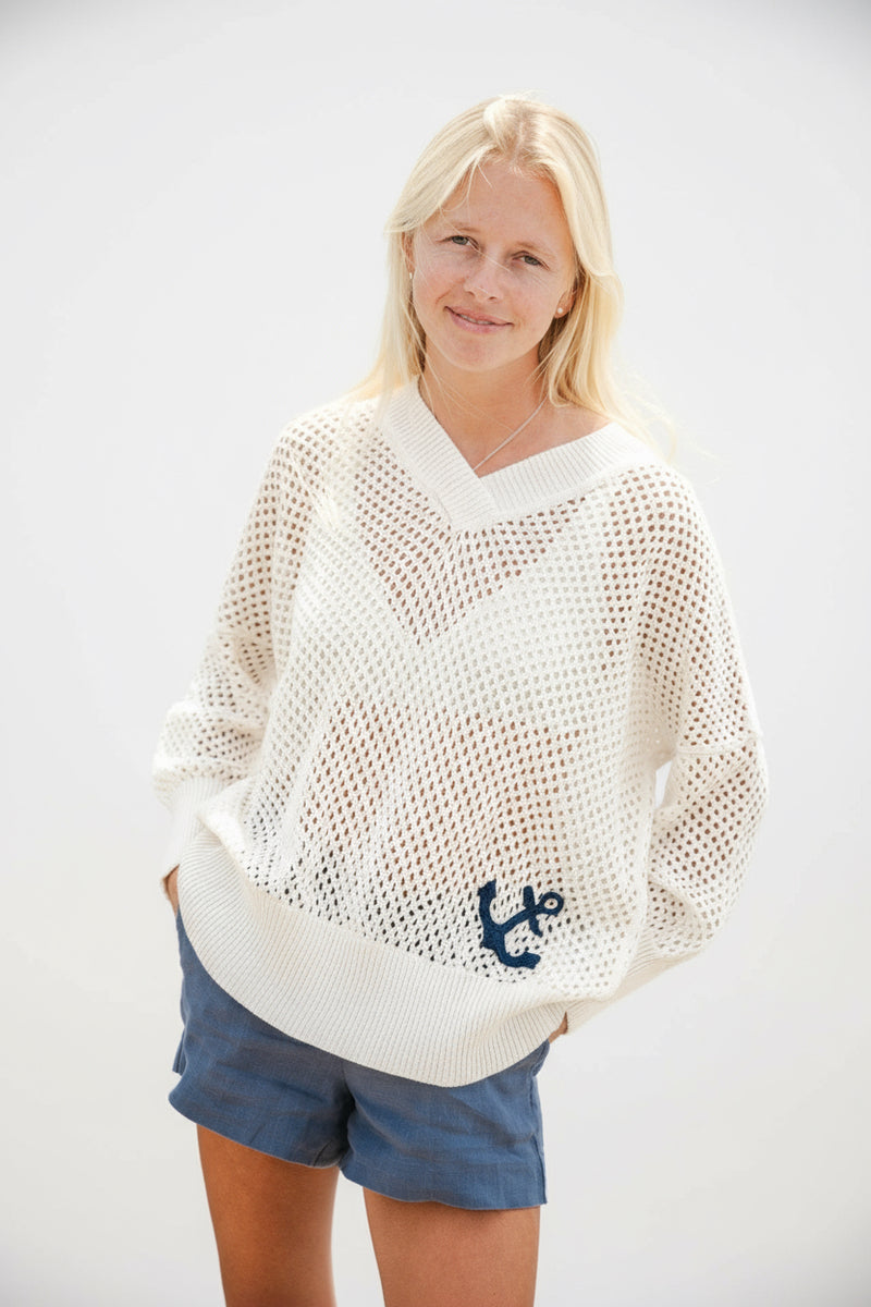 Mesh Anchor Sweater – HIHO
